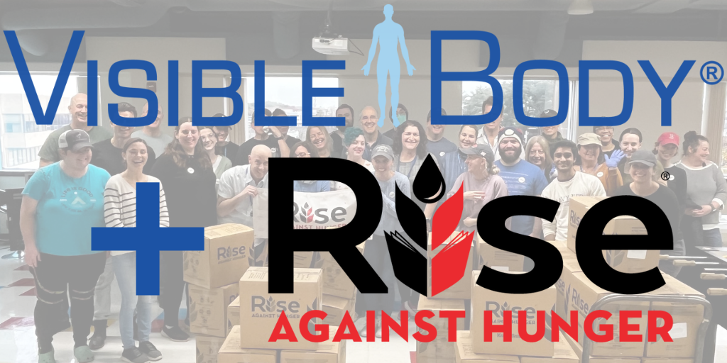 Visible Body Partners With Rise Against Hunger For Meal Packing Event